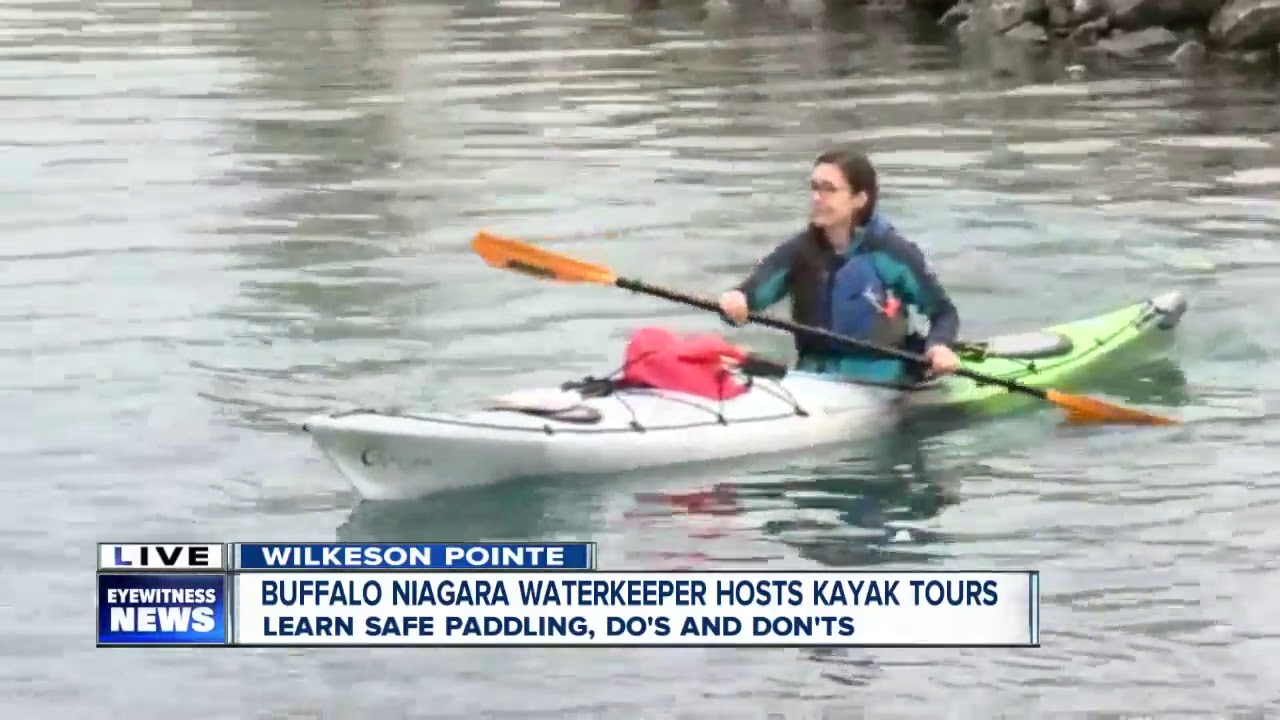 Enjoy Buffalo's waterfront with free kayak tours - YouTube