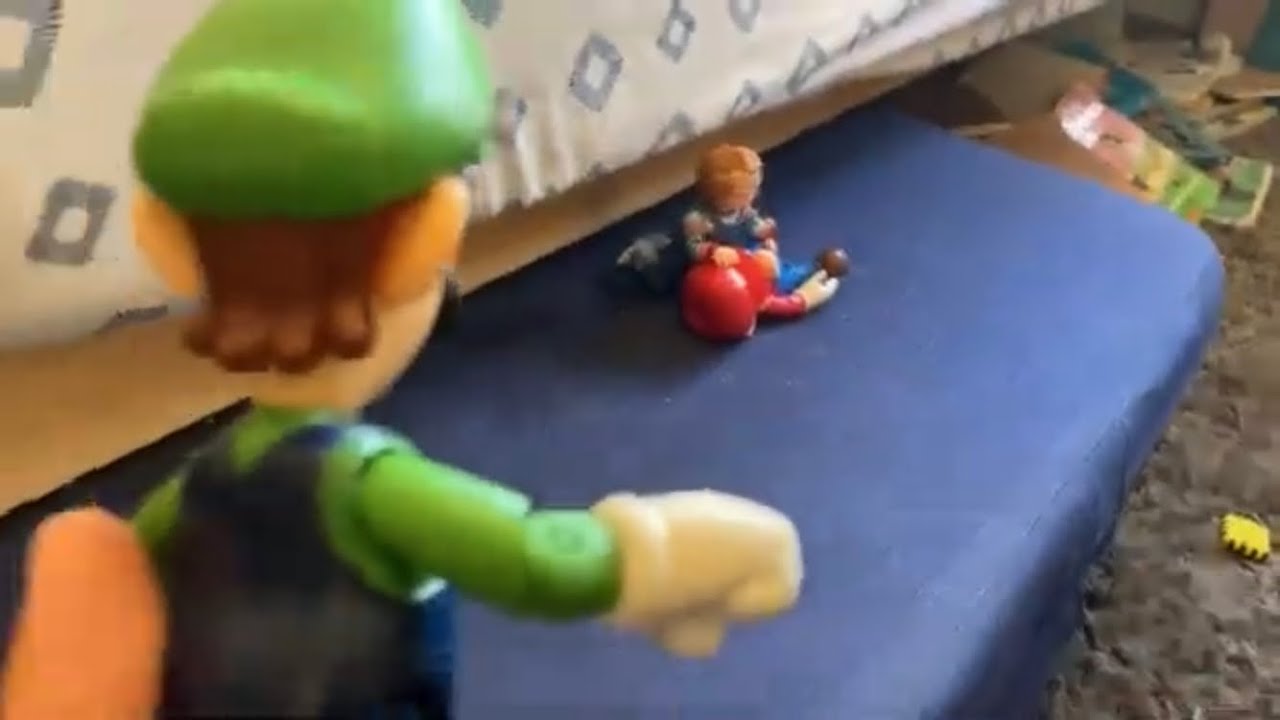 Mario and Luigi meet Chucky - YouTube