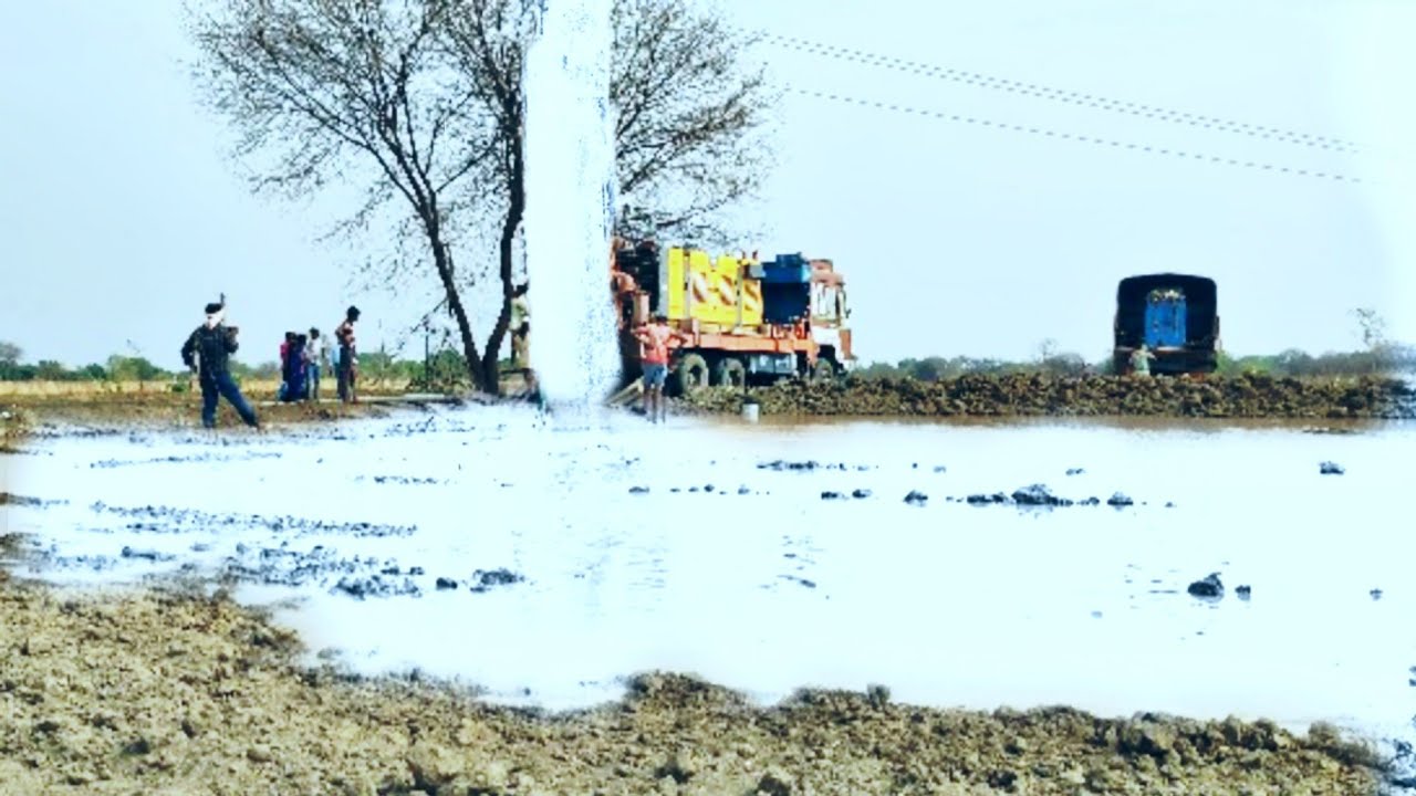 Borewell Drilling - 160 Feet Deep boring machine 5 Hp Motor With ...