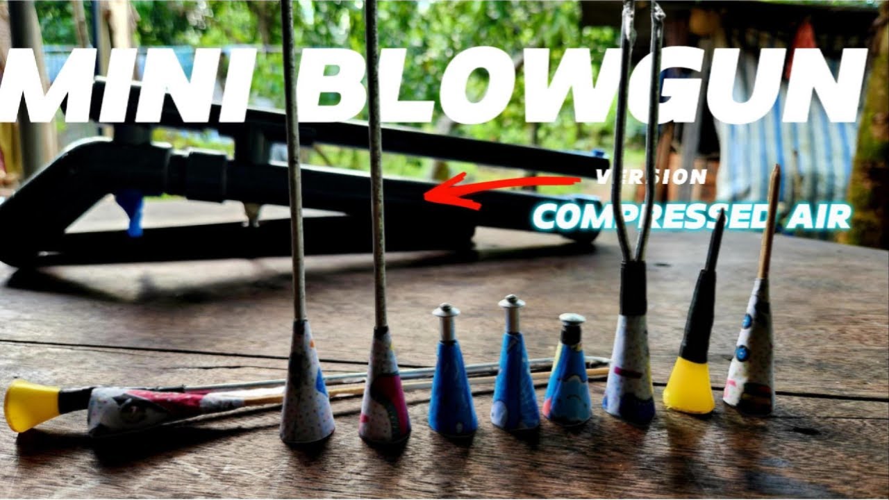 Mini Blowgun with simple design | AIR # 02 - YouTube