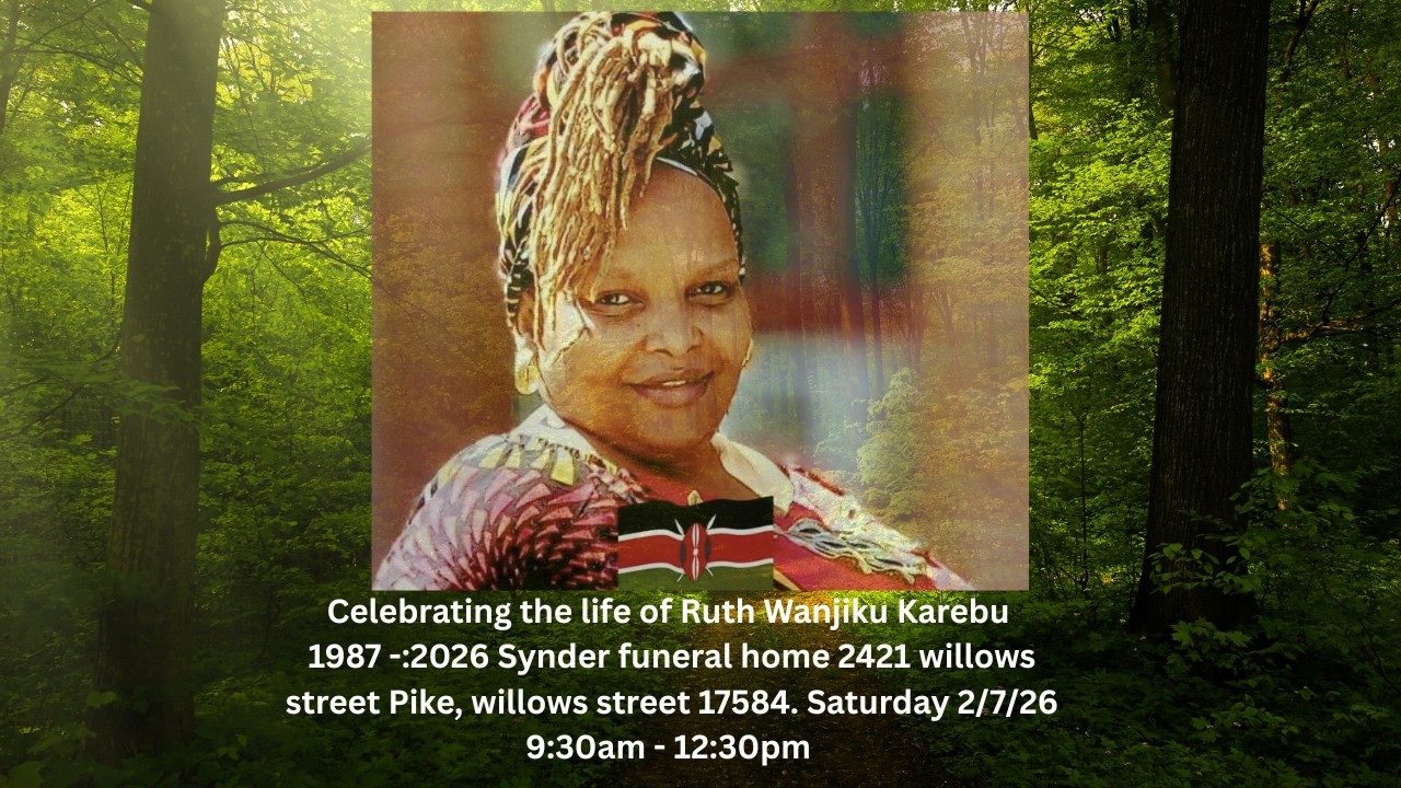 Celebrating the life of Ruth Wanjiku Karebu. 1987-2026 - YouTube