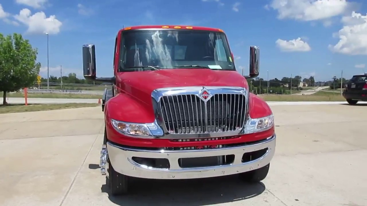 2019 International 4300 Extended Cab With Century 21ft LCG Steel Bed ...