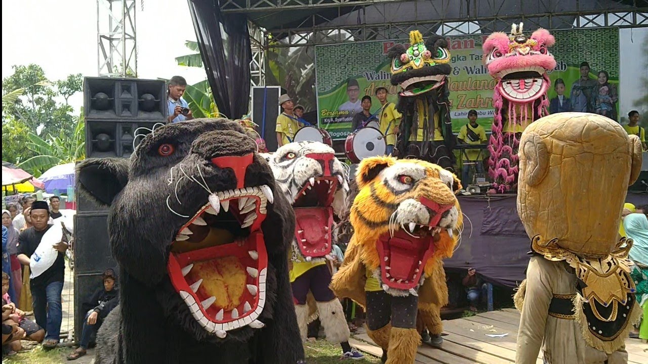 Ngamuk‼️ Keluar Kandang Barongan Macan Macanan New Pandawa Vs Buto