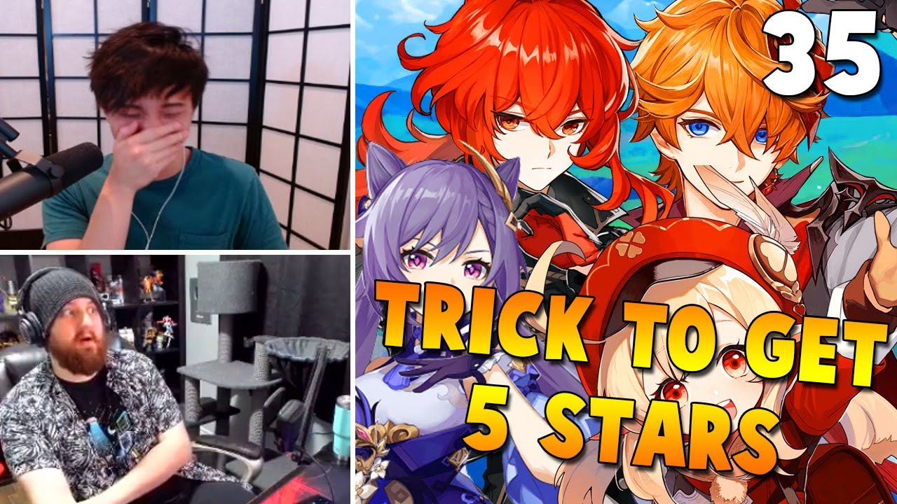 Sykkuno Shows Us A Trick To Get 5 Stars | 4 Lisa Climbing Kreygasm ...