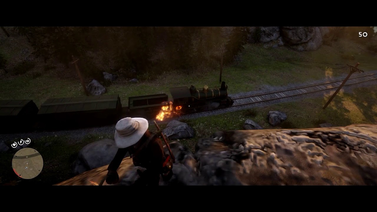 Red Dead Redemption Train Stop - The Easy Way. - YouTube