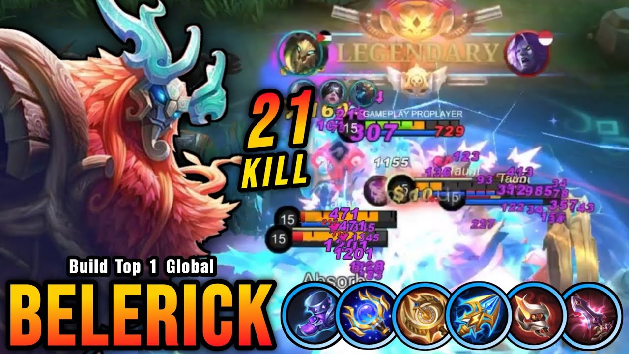 21 Kills!! Belerick with Mage Build 100% Deadly!! - Build Top 1 Global ...