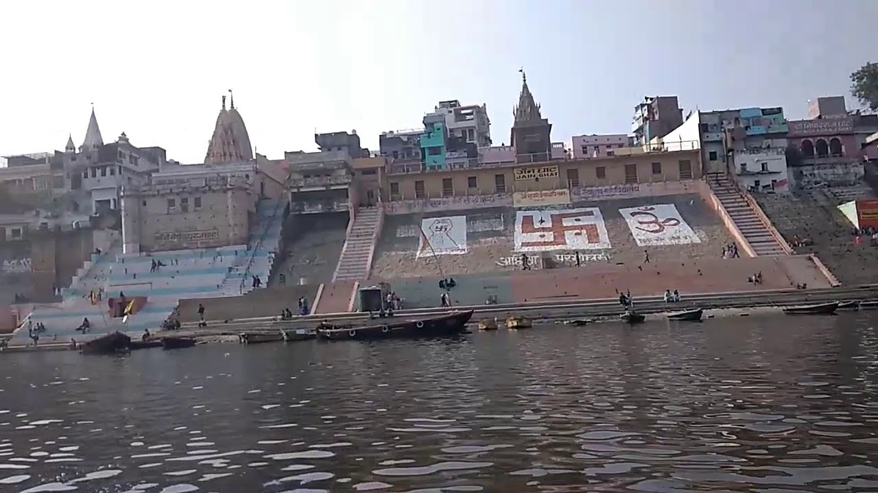 Varanasi City Ghatt, Ganga River View... - YouTube