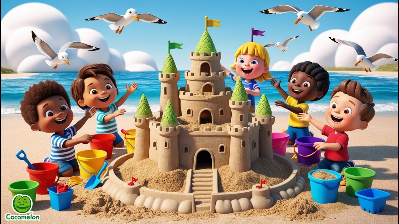 Building a Sandcastle" is a fun and upbeat kids' song that captures the ...