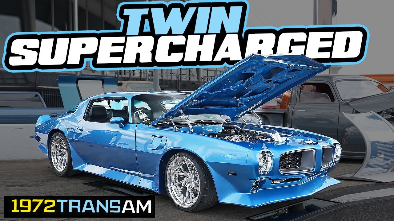 TWIN SUPERCHARGED 72 FIREBIRD TRANS AM - 535ci Big Block Restomod ...