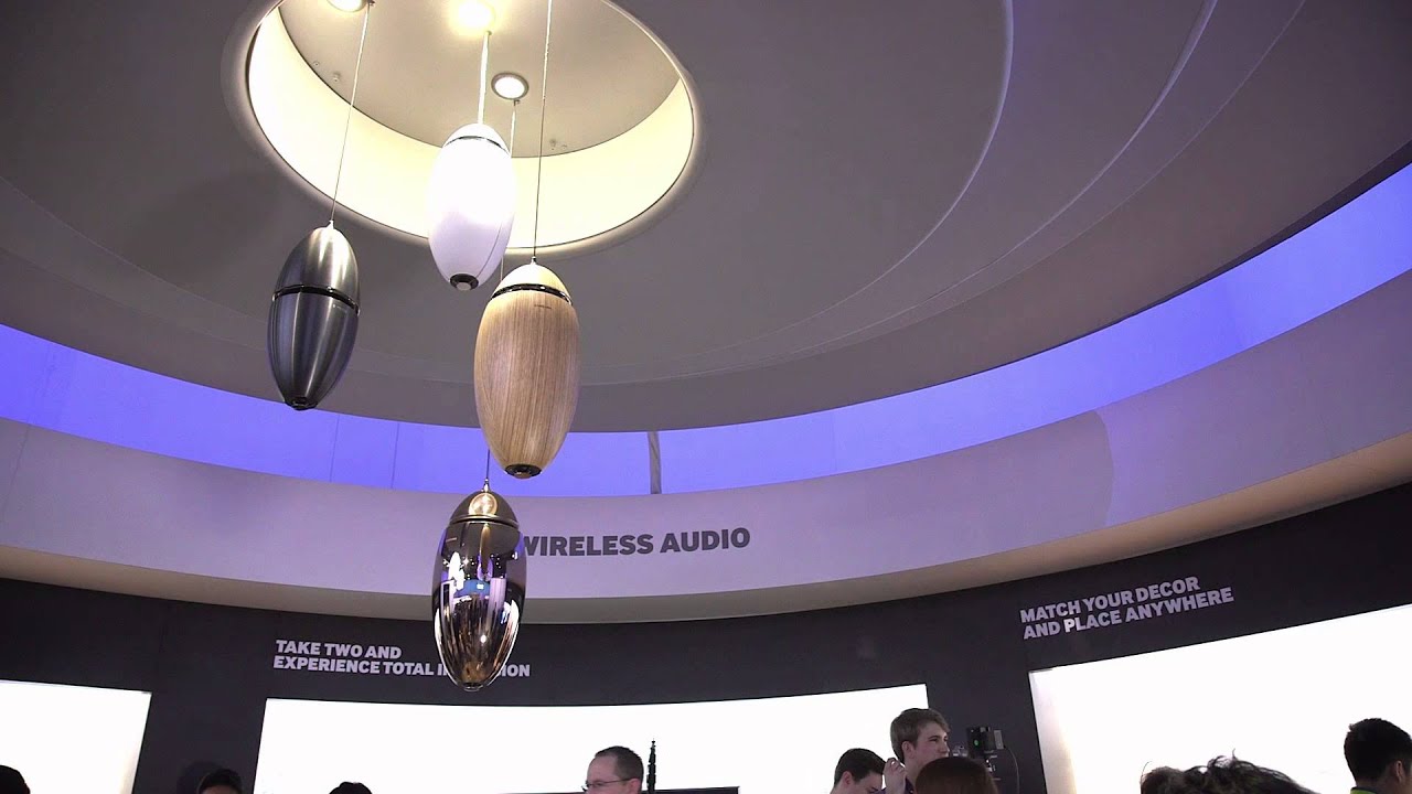 Samsung's new speakers look like Portal turrets — CES 2015 - YouTube