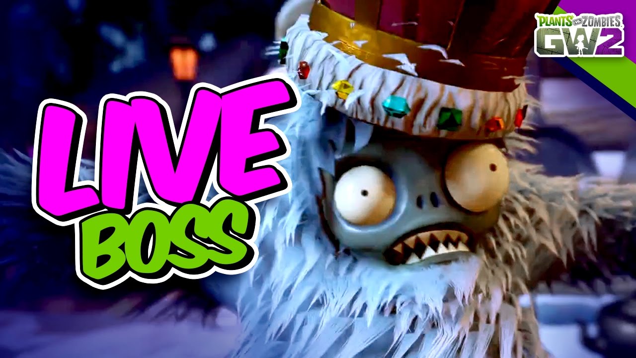 BOSS HUNT ⭐ REI YETI - Live Aprendendo a Derrotar o Chefão | Plants vs ...