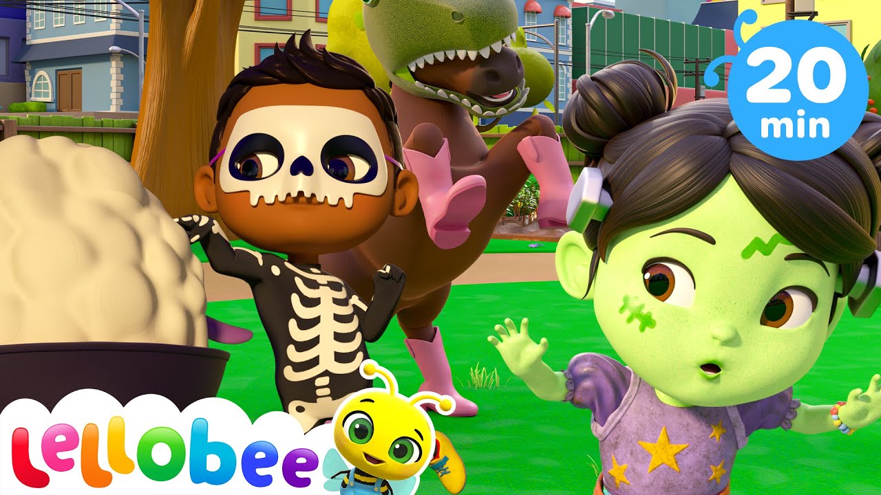 Boo! Halloween Party Costumes Song | Baby Cartoons - Kids Sing Alongs ...