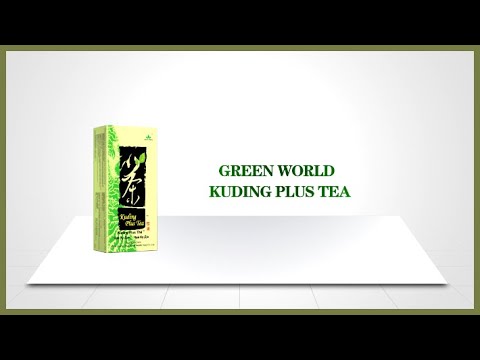 Green World Kuding Plus Tea - YouTube