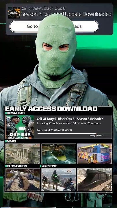 NEW Black Ops 6 Season 3 Reloaded EARLY ACCESS DOWNLOAD (New Content ...