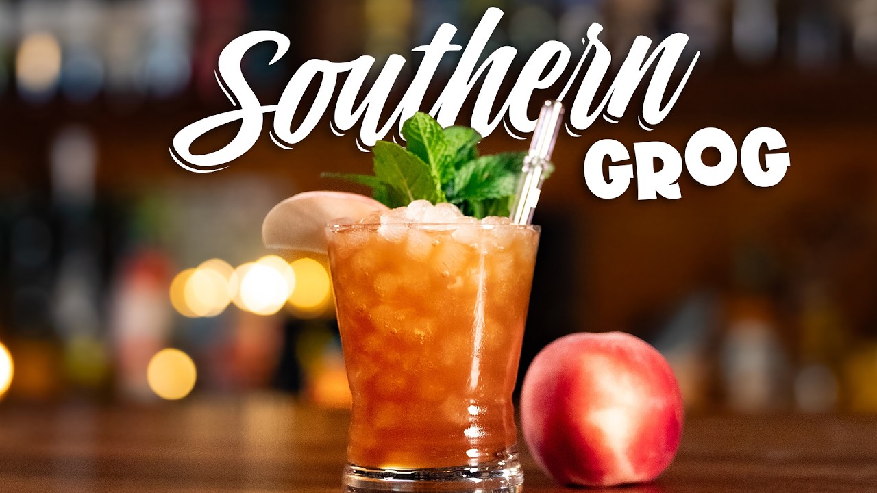 This GROG recipe tastes like Peaches and Cream - YouTube