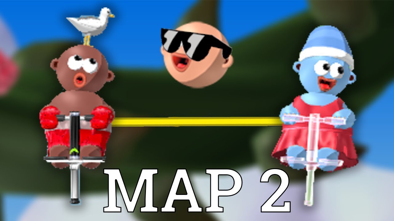 So we tried beating Pogostuck map 2 in rubber band mode... - YouTube