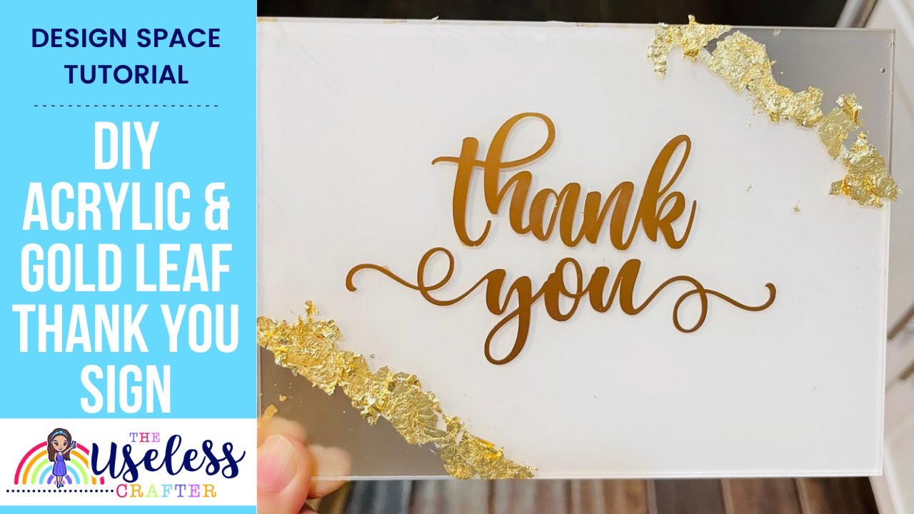 DIY Acrylic Sign for Wedding Favor Table | Thank You Sign | Party Favor ...