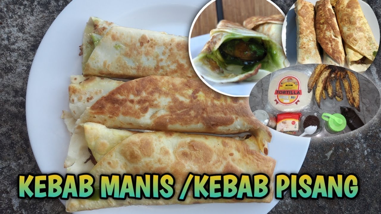 JUALAN KEBAB MANIS | KEBAB PISANG PASTI VIRAL DAN LARIS - YouTube
