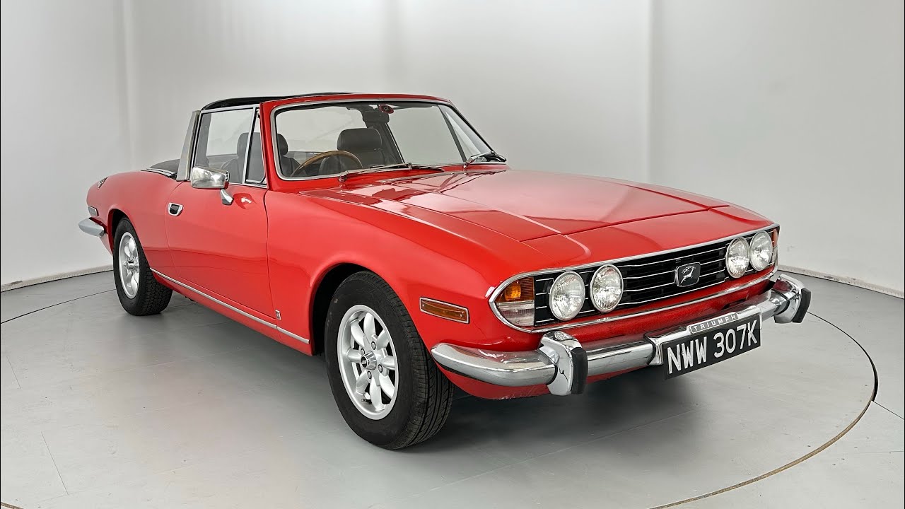 Triumph Stag - 2.5l Triumph engine - YouTube