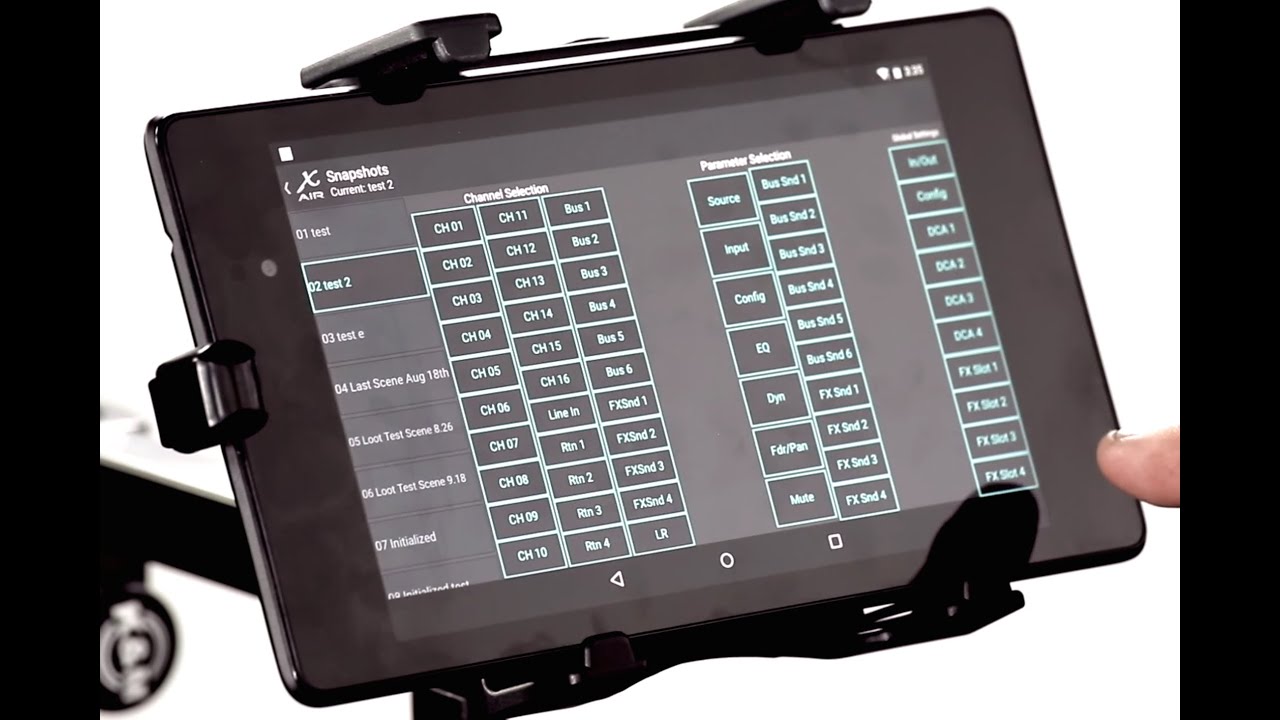 X AIR How To: Internal Snapshots (Android) - YouTube