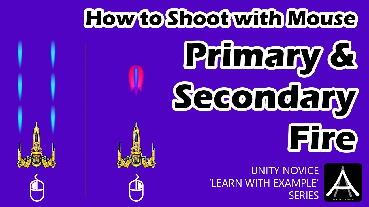 Unity Beginners - How to Shoot with Mouse - YouTube