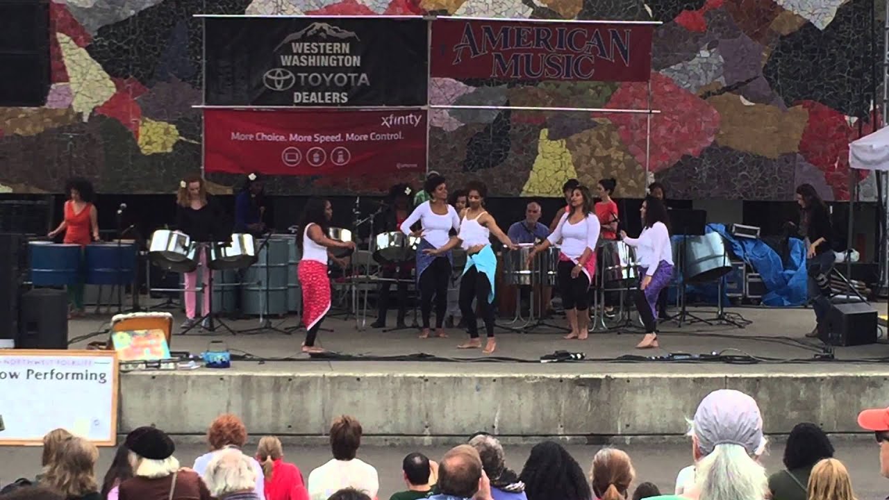 The Seattle Women's Steel Pan Project - Folklife 2015 - 2 - Pan Woman ...