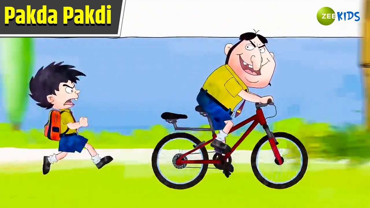 Pakda Pakdi | Badrinath and Budhdeb | Comedy Cartoon | Hindi Cartoon ...