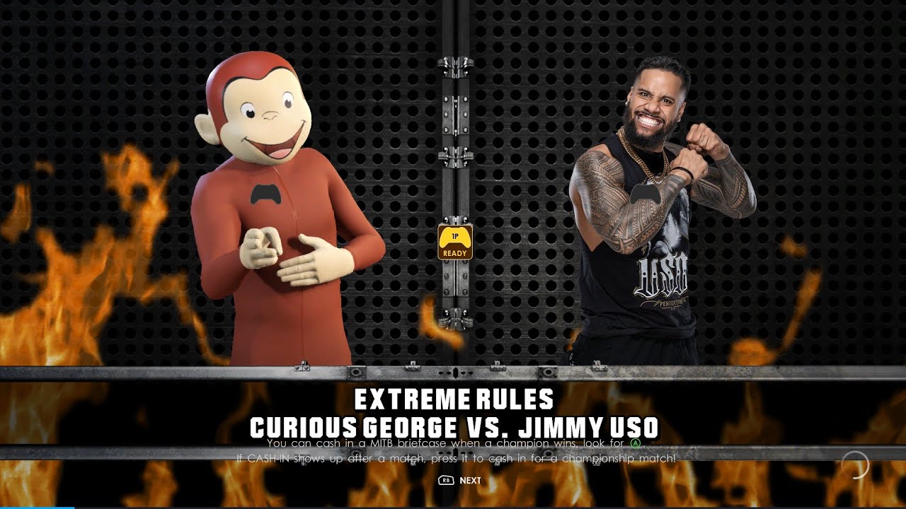 Curious George vs Jimmy Uso - CMV-W Havoc: Reign of Havoc - YouTube
