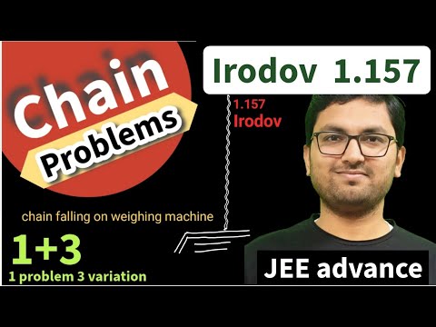falling chain problems | tough problems for jee advance | Irodov 1.157 ...