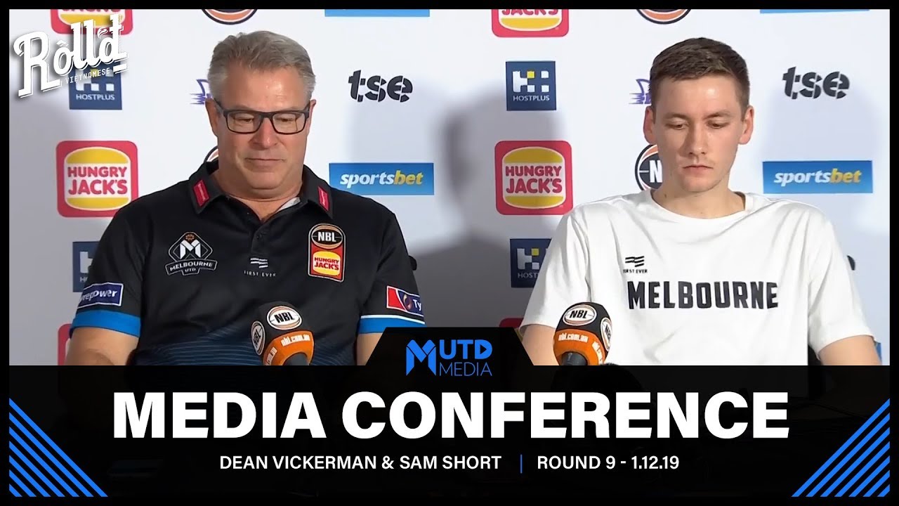Rd 9 Post-Match Media Conference with Dean Vickerman & Sam Short - YouTube