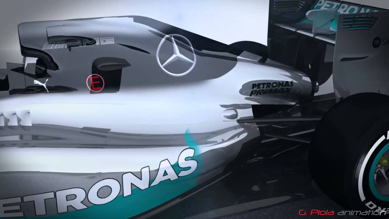Formula 1 2014: l'evoluzione della Mercedes W05 Hybrid - YouTube