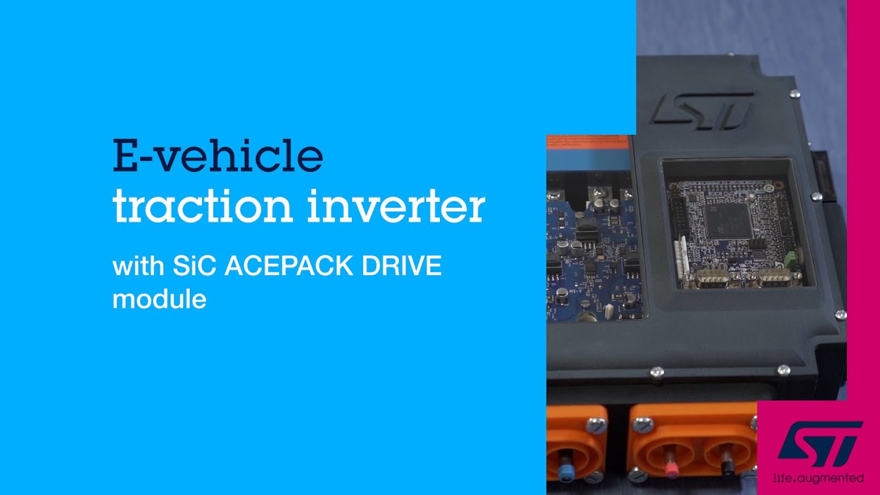E-vehicle traction inverter with SiC ACEPACK DRIVE module - YouTube