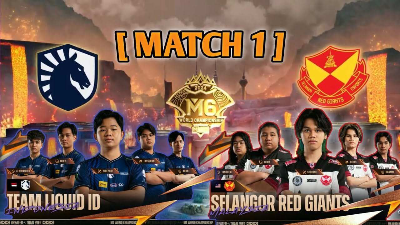 TLID VS SRG LOWER BRACKET FINAL M6 CHAMPIONSHIP [ MATCH 1 ] - YouTube