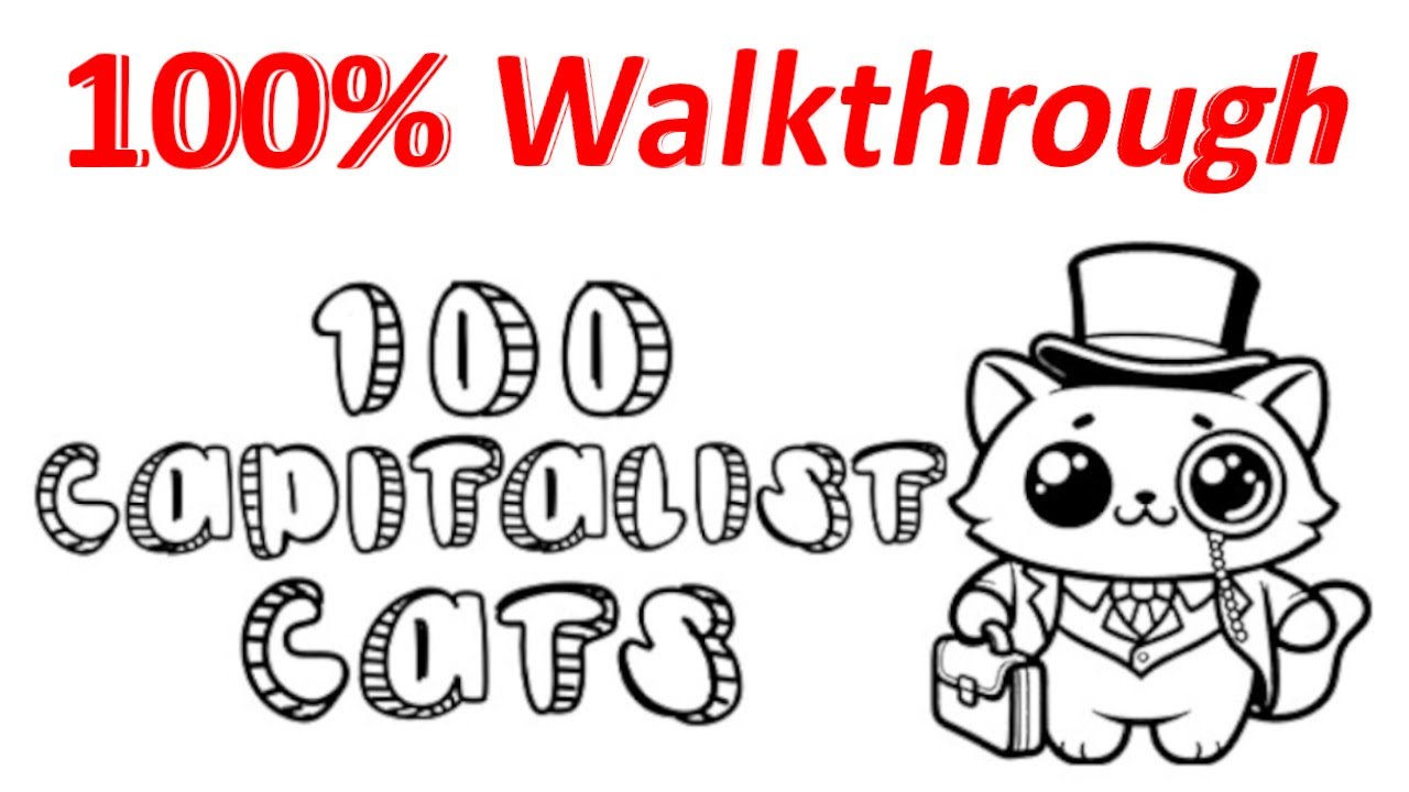 100 Capitalist Cats - 100% Walkthrough (without extra content) - YouTube