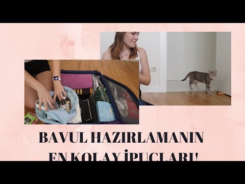 BAVUL HAZIRLAMANIN EN KOLAY İPUÇLARI! | TATİL İÇİN BAVULUMU SİZİNLE HAZIRLIYORUM!