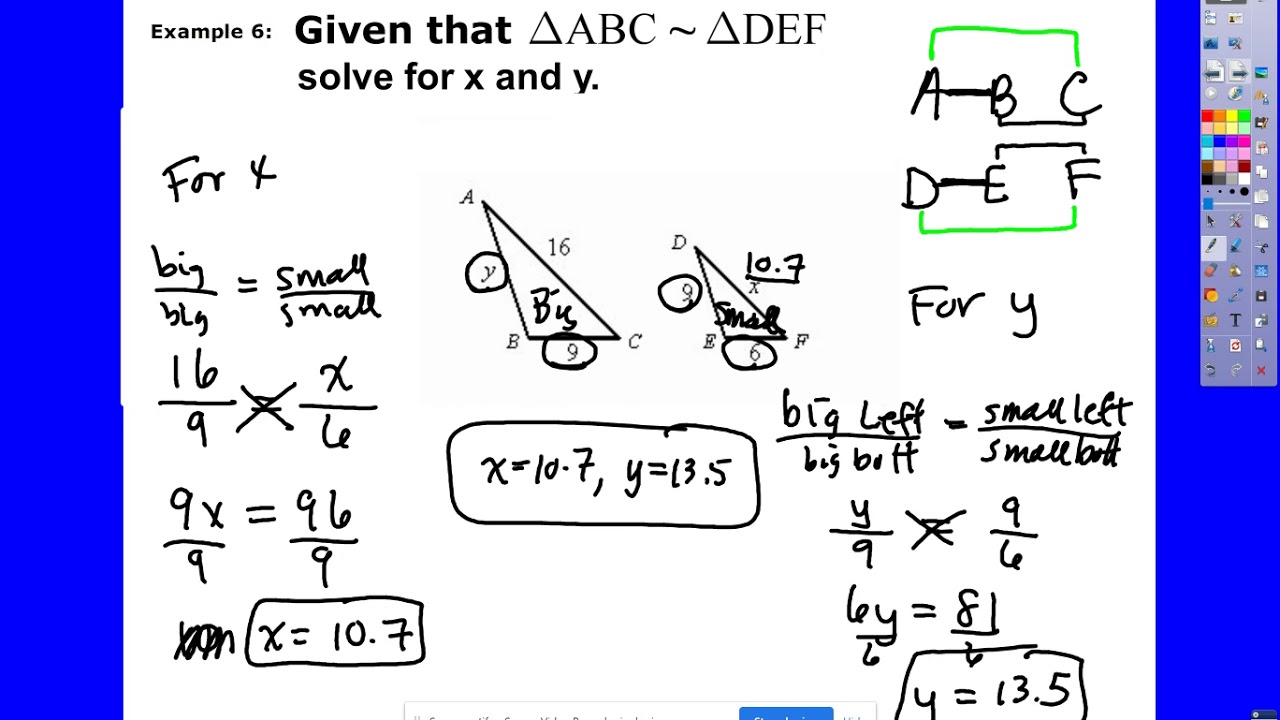 WHS Geometry Objective 57 - YouTube