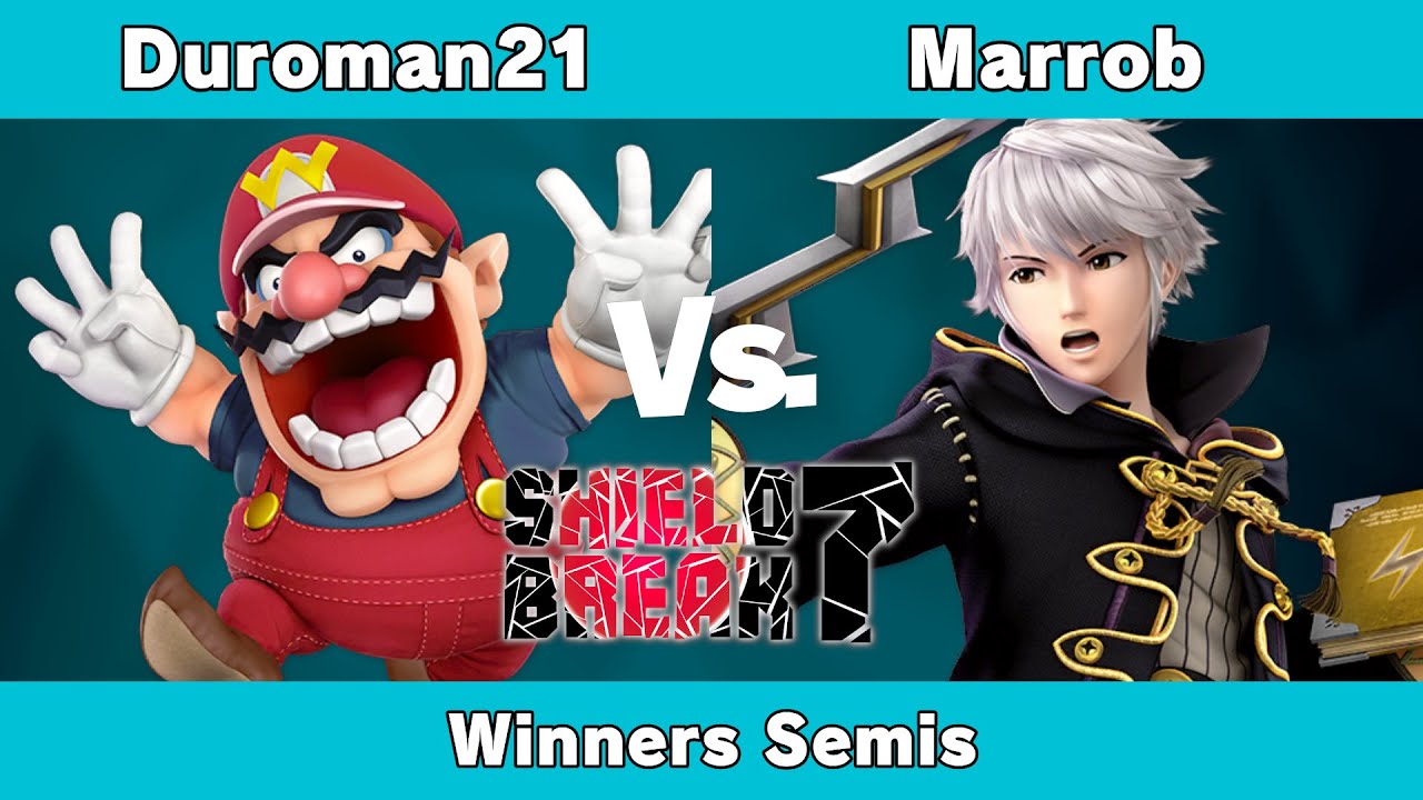 Shieldbreak #7 - Winners Semi Final - Duroman21 (Wario) VS Marrob ...