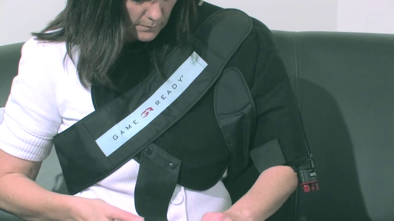 How to Apply a Game Ready Shoulder Wrap - YouTube