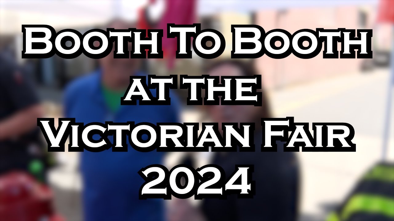 Booth to Booth at the Melrose Victorian Fair 2024 - YouTube