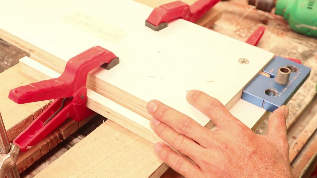 How to install minifix - Cabinet making - YouTube