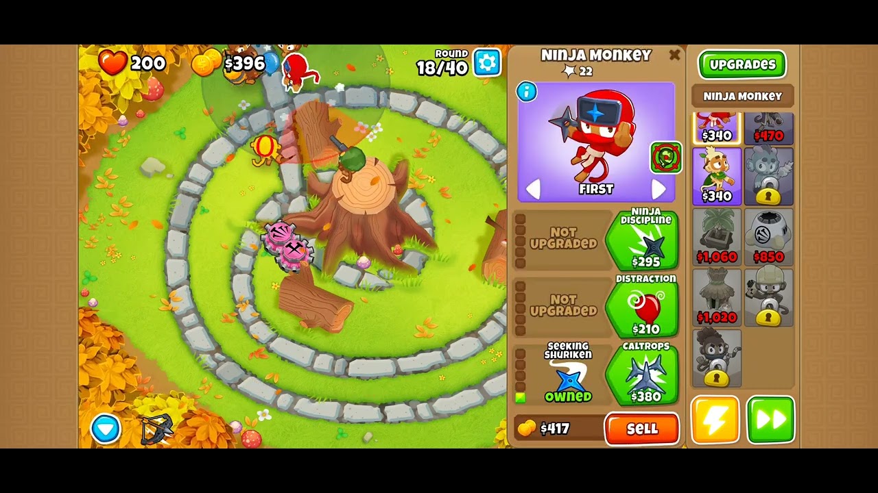Bloons TD 6 - Tree Stump (Easy) - YouTube