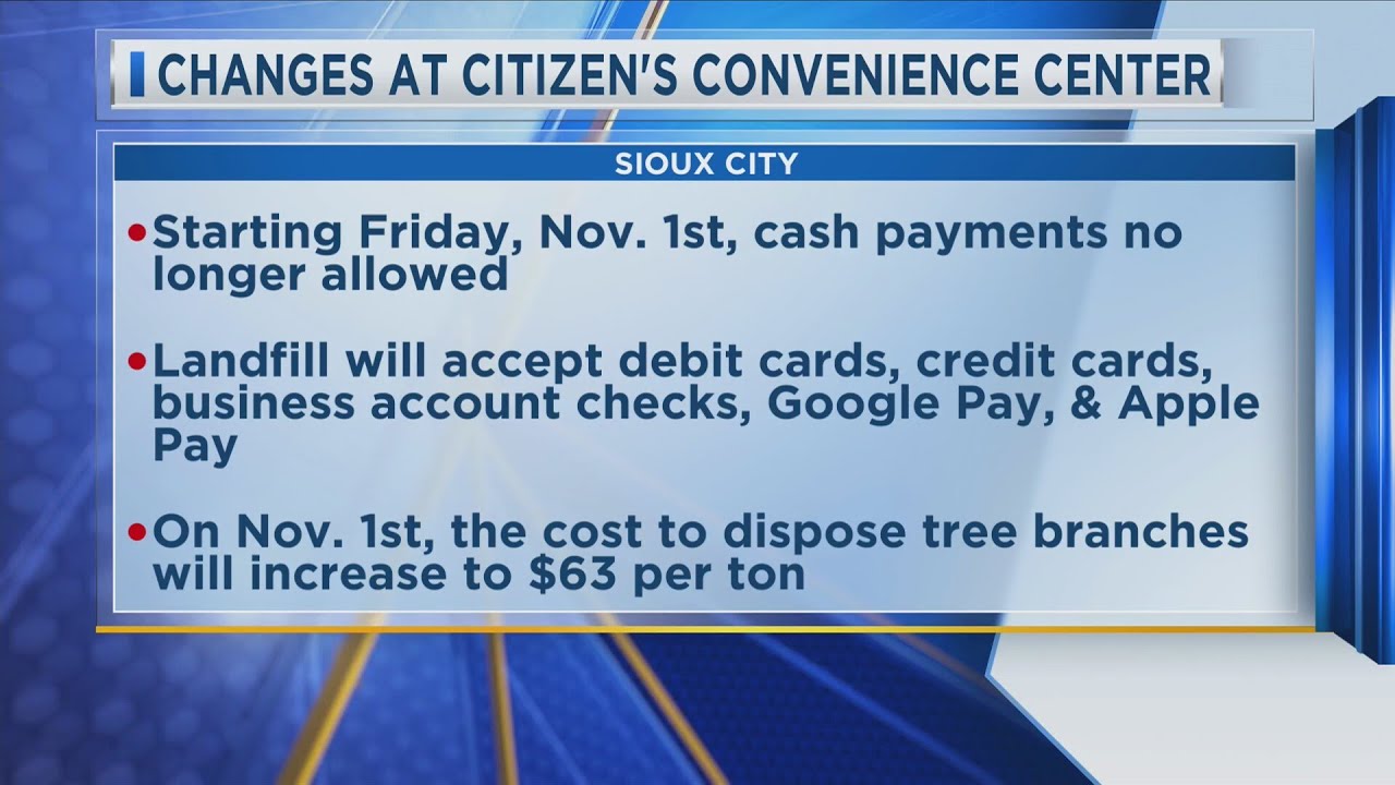 Changes at Citizen's Convenience Center - YouTube