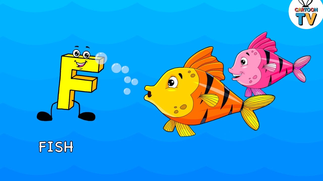 F is for Fish, F is for Flower : Fun Alphabet Rhyme & Learning Song for ...