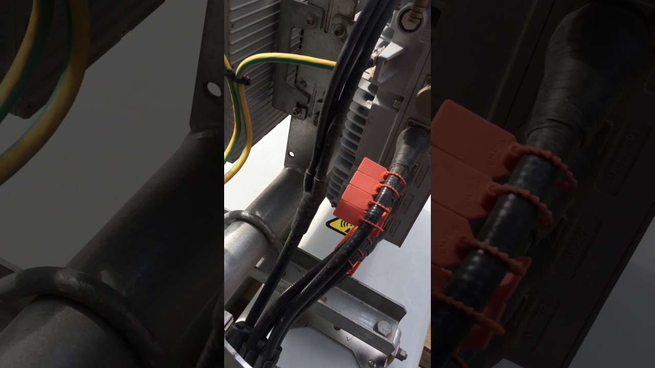 Antenna and RRU connection using with Junction Box - YouTube