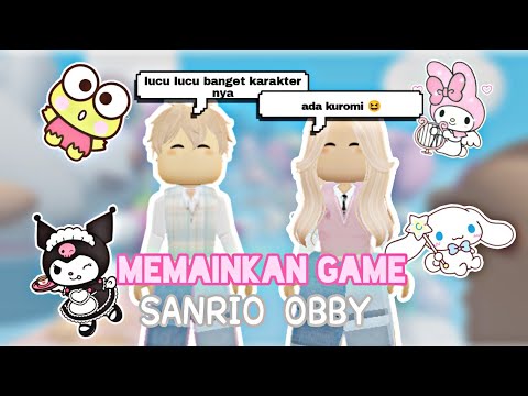 MEMAINKAN GAME SANRIO OBBY⁉️🤩 | Roblox Indonesia 🇮🇩 | - YouTube
