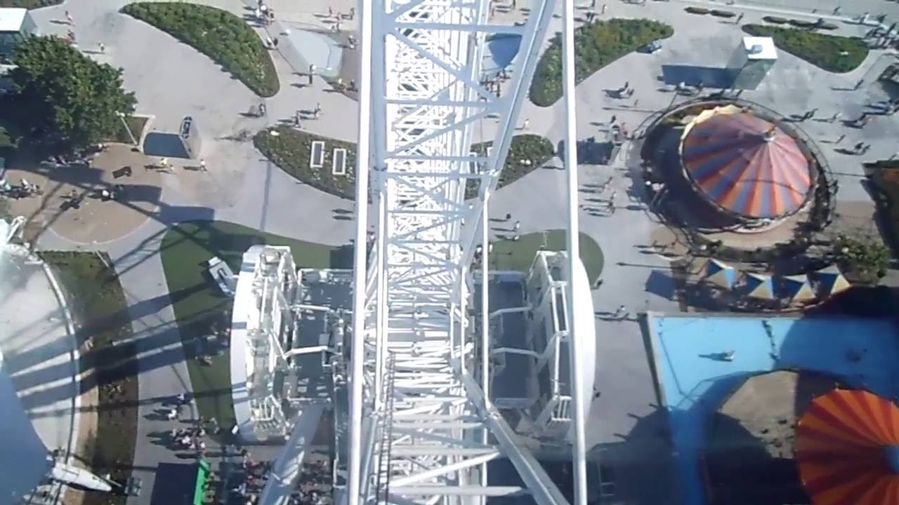 New Centennial Wheel Pt. 2 At the Top Navy Pier Chicago, IL 6-19-16 ...