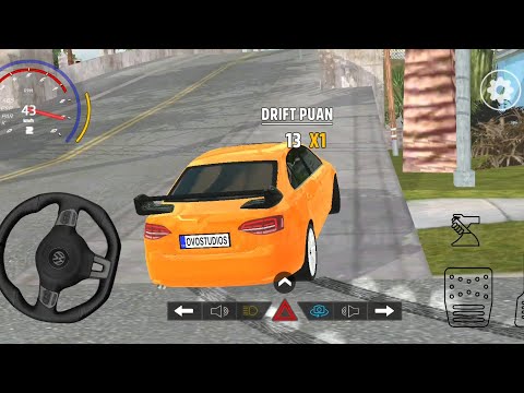 VOLKSWAGEN JETTA DRİFT AND PARKİNG SİMULATOR YAZILIMLI JETTA GERİ VİTESTE 170KM HIZ YAPTIK