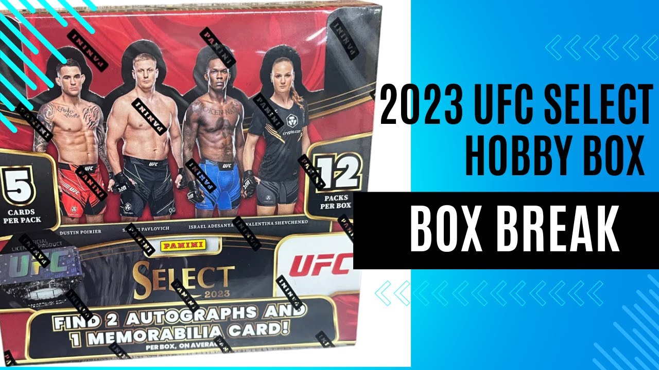 Opening the Brand New 2023 UFC SELECT Hobby Box - YouTube