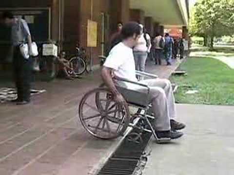 Whirlwind RoughRider(tm) Wheelchair - YouTube