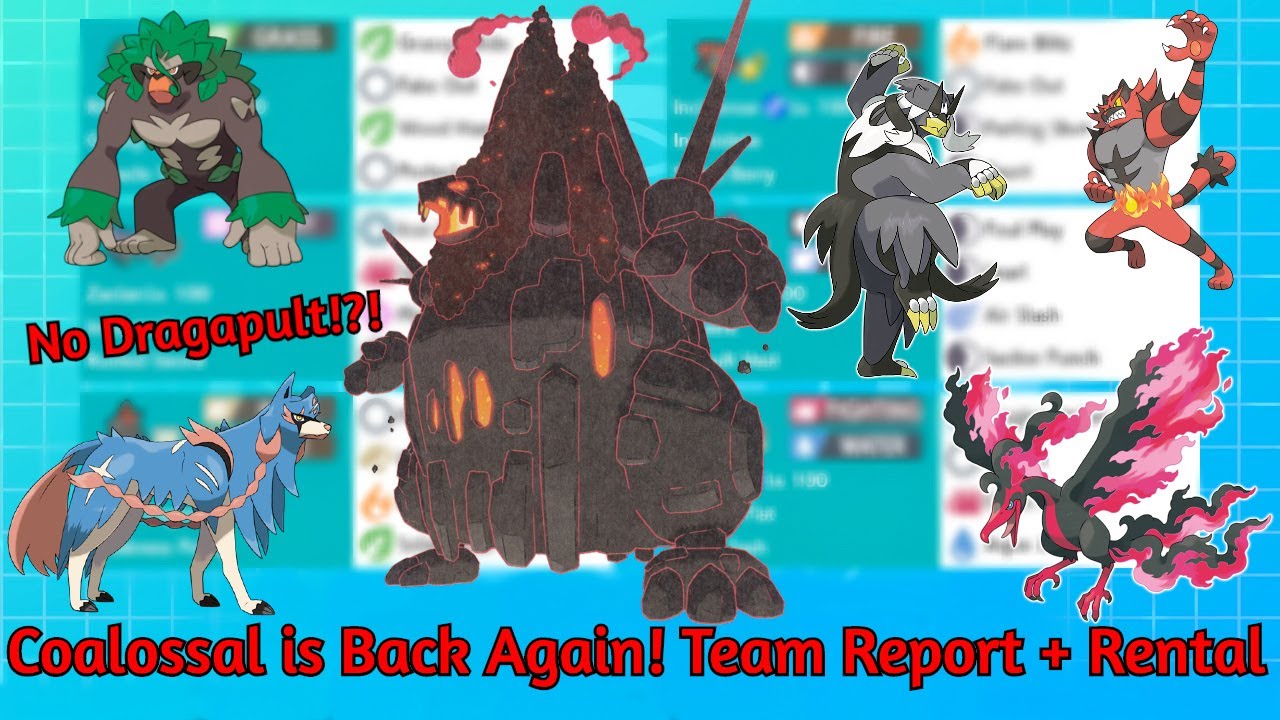 Coalossal is Back Again! T4 Victory Road Series 11 Challenge Team ...